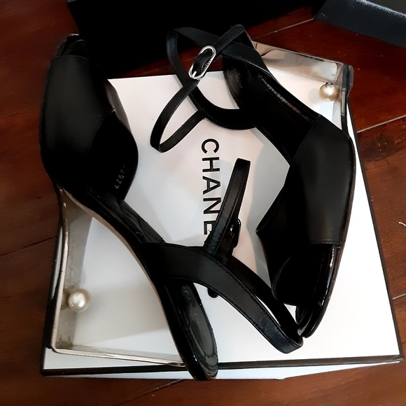 CHANEL | Shoes | Chanel Wedges | Poshmark